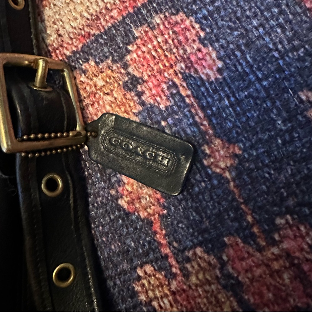 Authentic Leather Coach 1990s Bucket Bag - Gem
